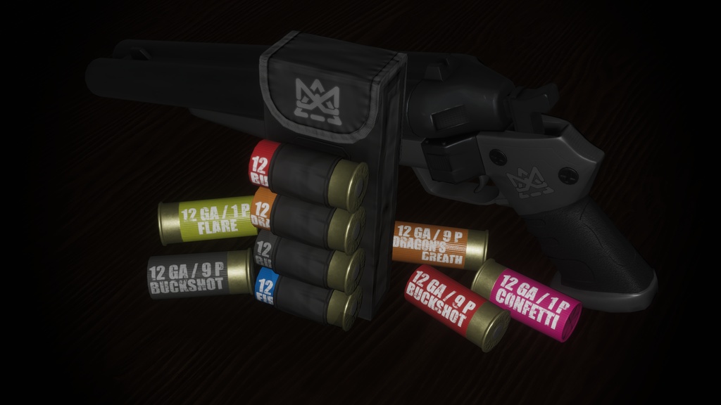 SDB-Shotgun for VRChat [ショットガン, ミリタリー, アバターアセット] - kyrowovrc - BOOTH