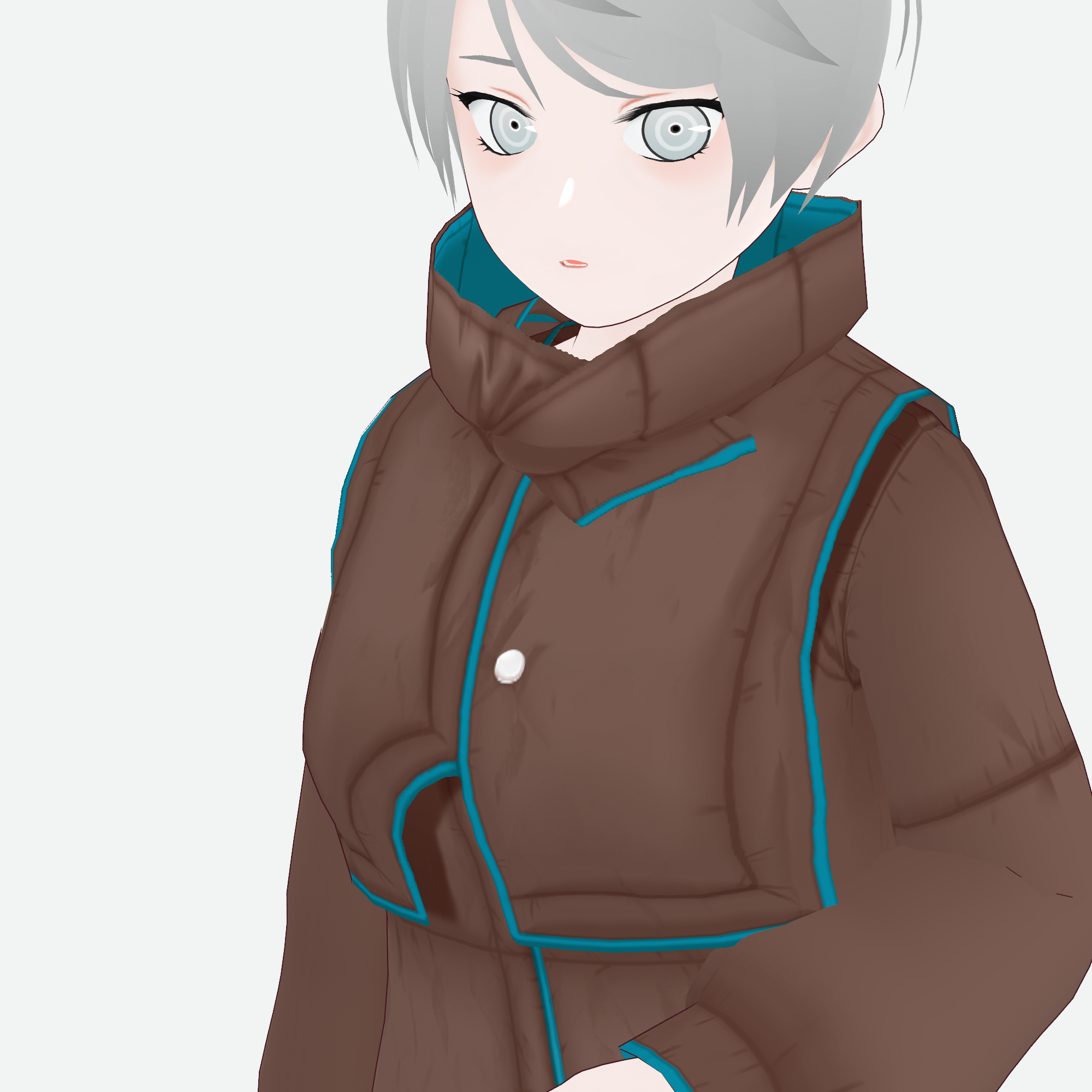 【VRoid】パイピングパファージャケット piping puffer jacket - αρχη_vroid/アルケー - BOOTH