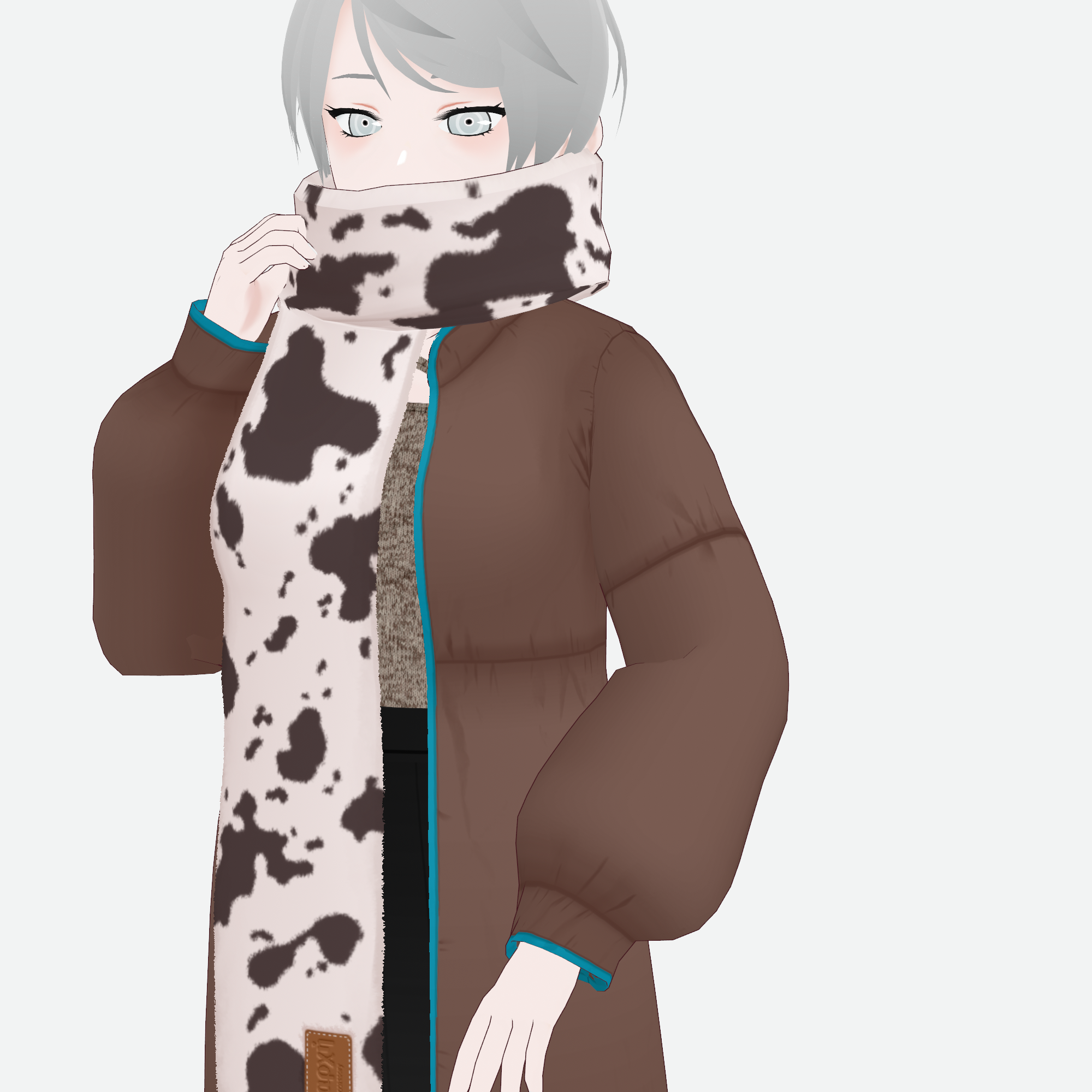 【VRoid】パイピングパファージャケット piping puffer jacket - αρχη_vroid/アルケー - BOOTH
