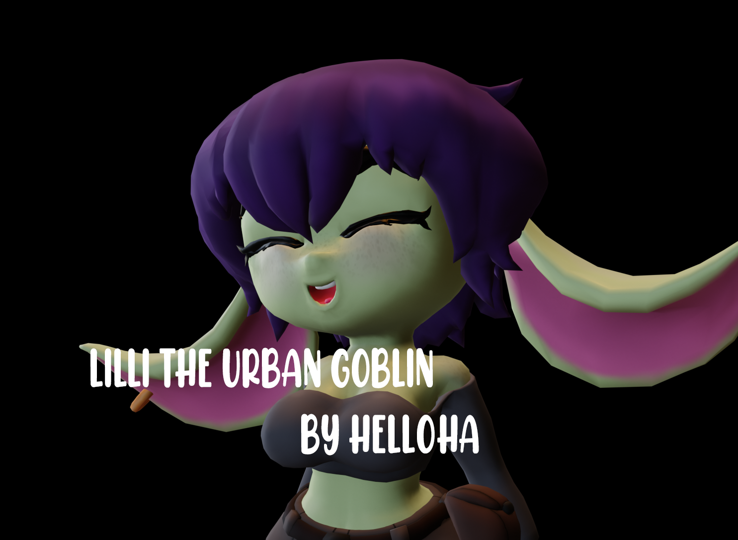 Lilli The Urban Goblin - helloha's VRChat Shop! - BOOTH