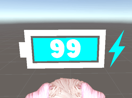 OSCBattery - Battery Status on Your VRChat Avatar - Kaoru - BOOTH