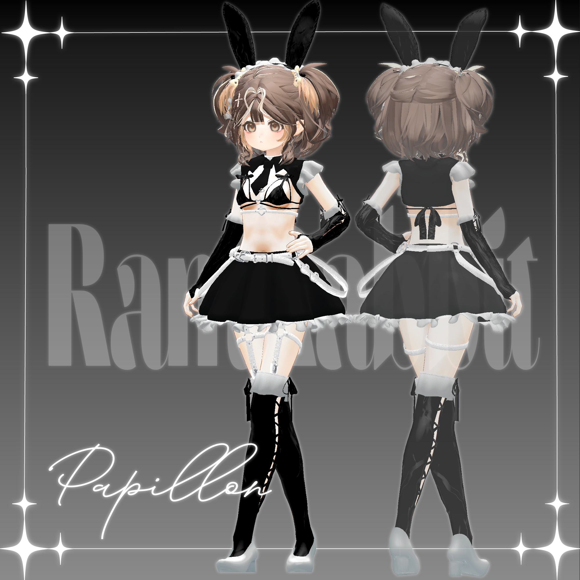 【12アバター対応】RavishRabbit【VRChat】 - Ram Rabbit - BOOTH