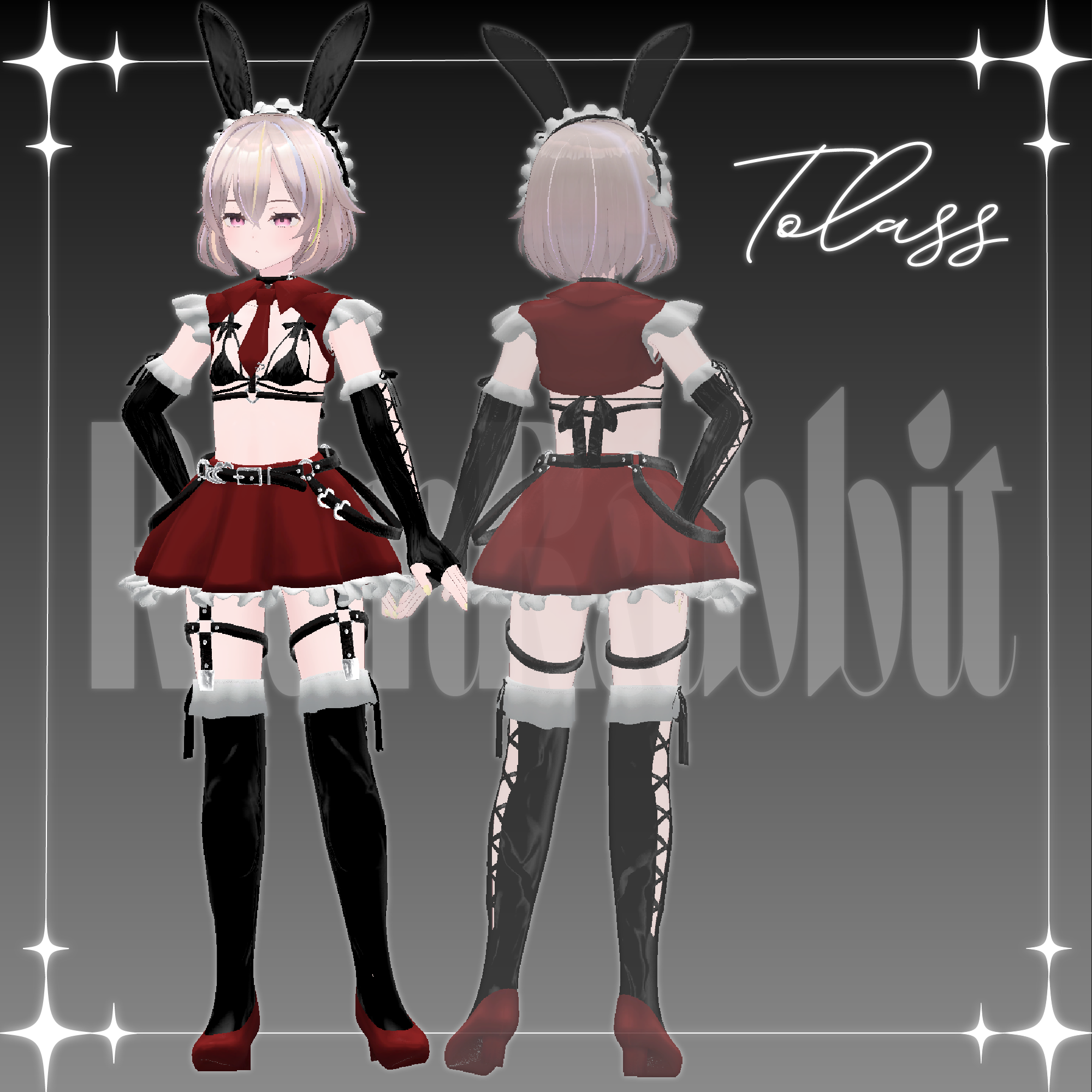 【12アバター対応】RavishRabbit【VRChat】 - Ram Rabbit - BOOTH