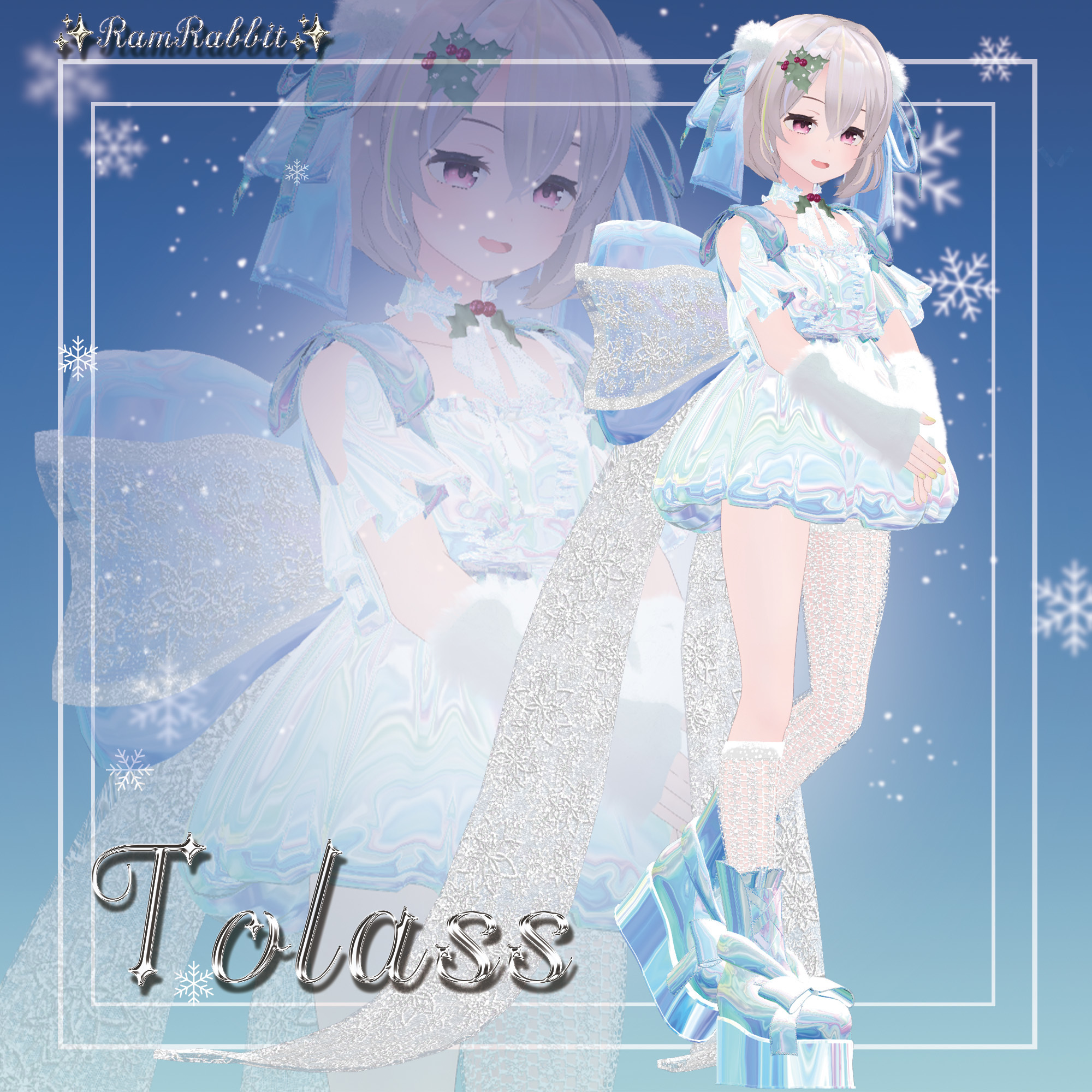 【24アバター対応】Winter Velvet【VRChat】 - Ram Rabbit - BOOTH