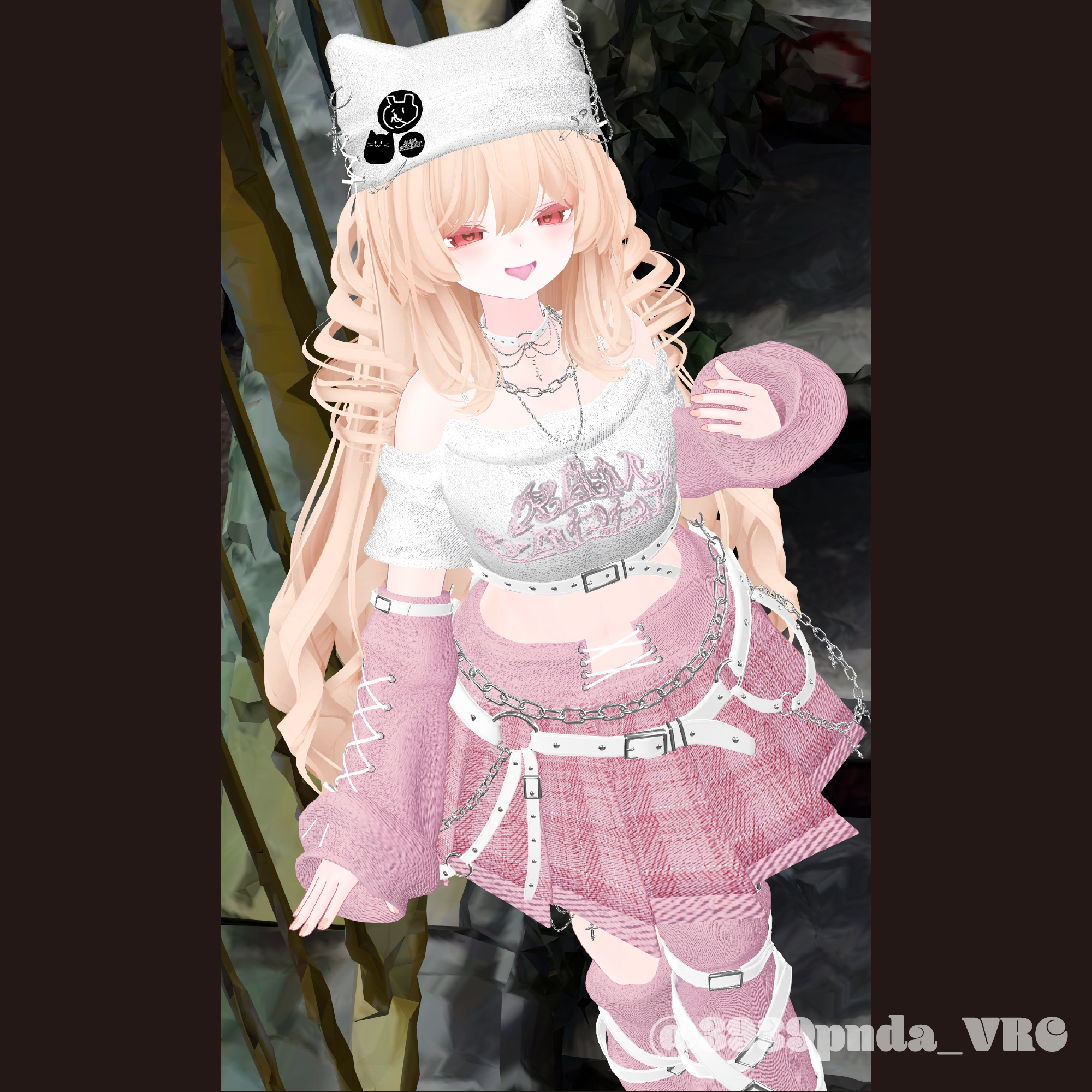 【23アバター対応】Candy Drop Punk【VRChat】 - Ram Rabbit - BOOTH