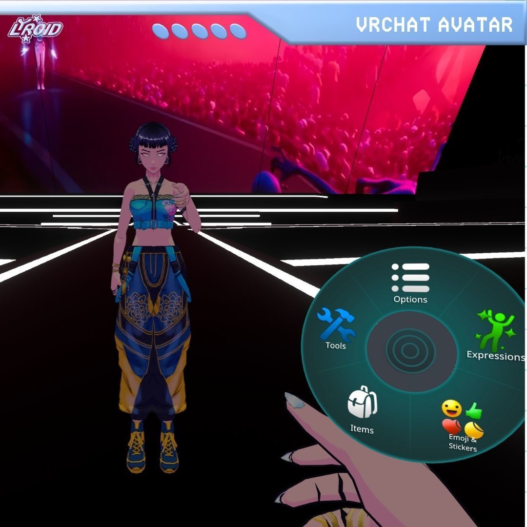 Huntrix Zoey K-Pop Demon Hunters Pre-made 3D VRM Model | VTuber ...