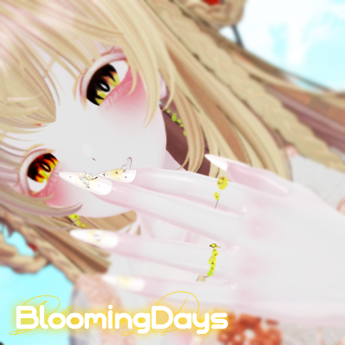 💐 Blooming Days 💐 【 VRChat アクセサリー/ VRChat Accessories 】 - SweetCloud_3D ...