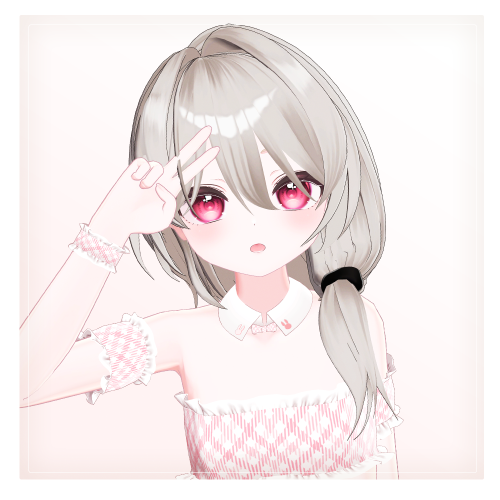 Ao.D Hair ㅡ 【 VRChat Hair / 3Dヘア 】 - SweetCloud_3D - BOOTH