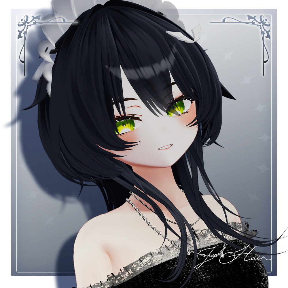 💙 J Hair ㅡ 【 VRChat Hair / 3Dヘア 】 - SweetCloud_3D - BOOTH