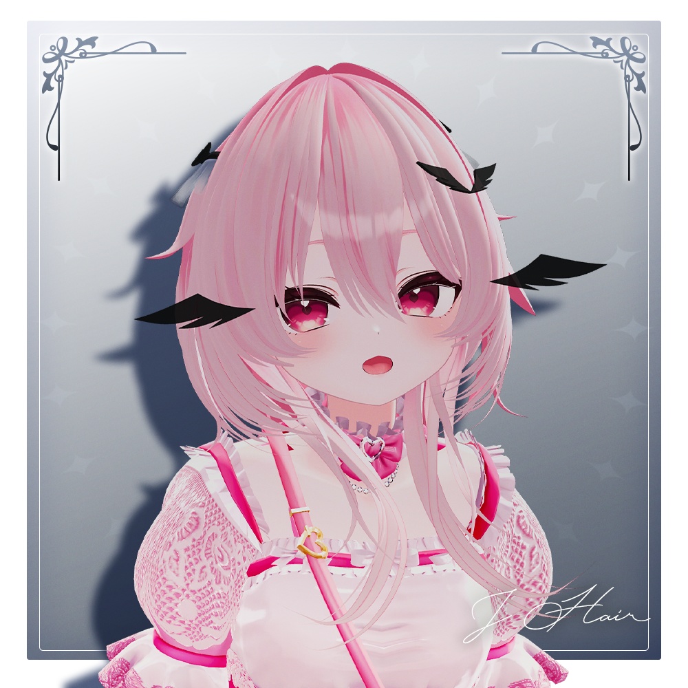 💙 J Hair ㅡ 【 VRChat Hair / 3Dヘア 】 - SweetCloud_3D - BOOTH