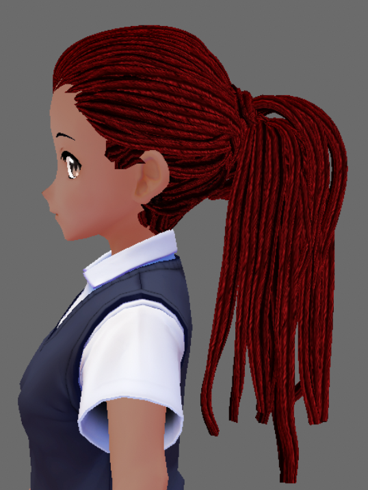Dreadlocks hair preset - ladyaska - BOOTH