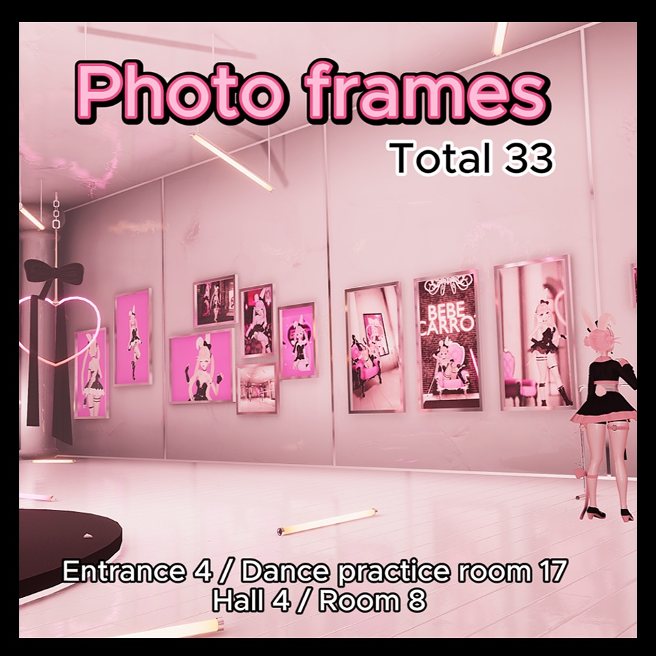 [VRChat Studio World] Bebe Studio - bebecarrot - BOOTH