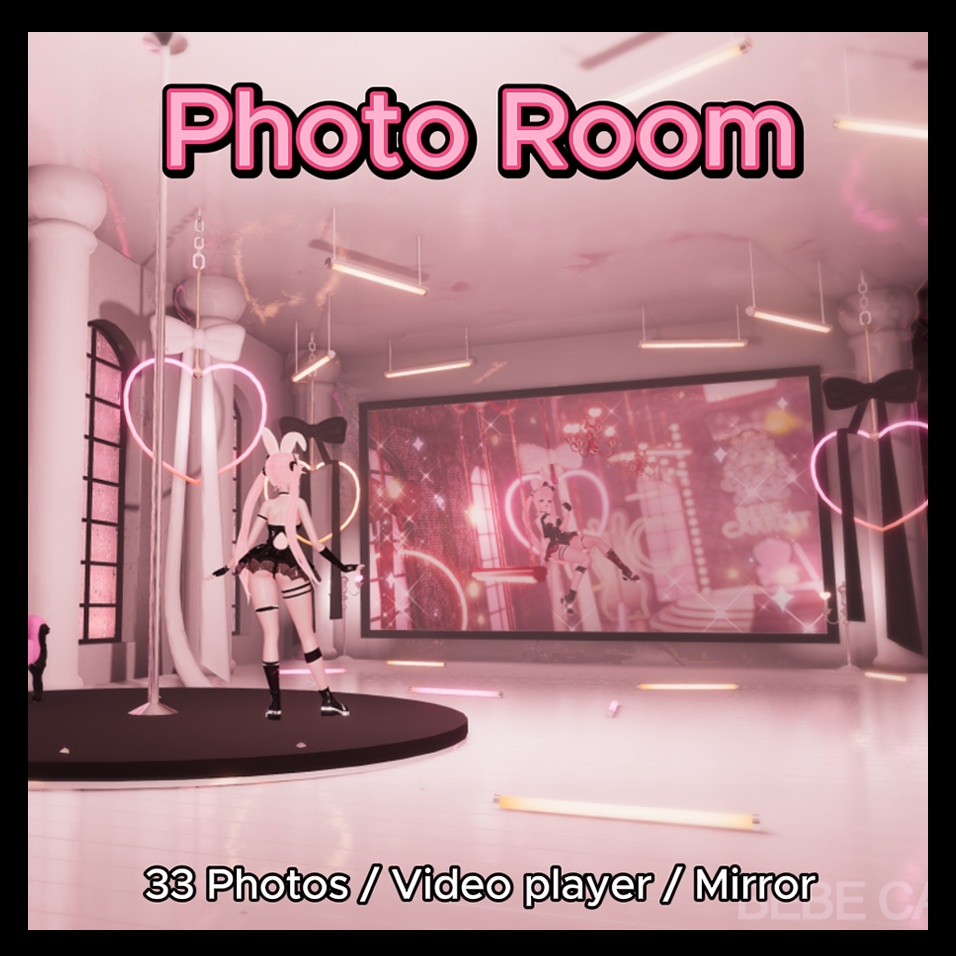 [VRChat Studio World] Bebe Studio - bebecarrot - BOOTH