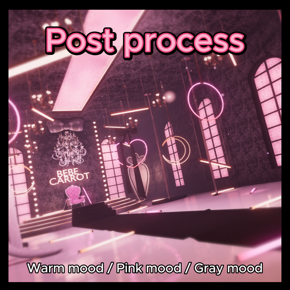 [VRChat Studio World] Bebe Studio - bebecarrot - BOOTH