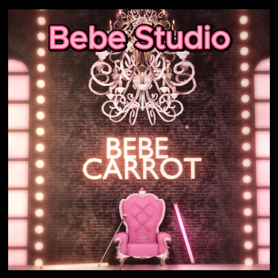 [VRChat Studio World] Bebe Studio - bebecarrot - BOOTH