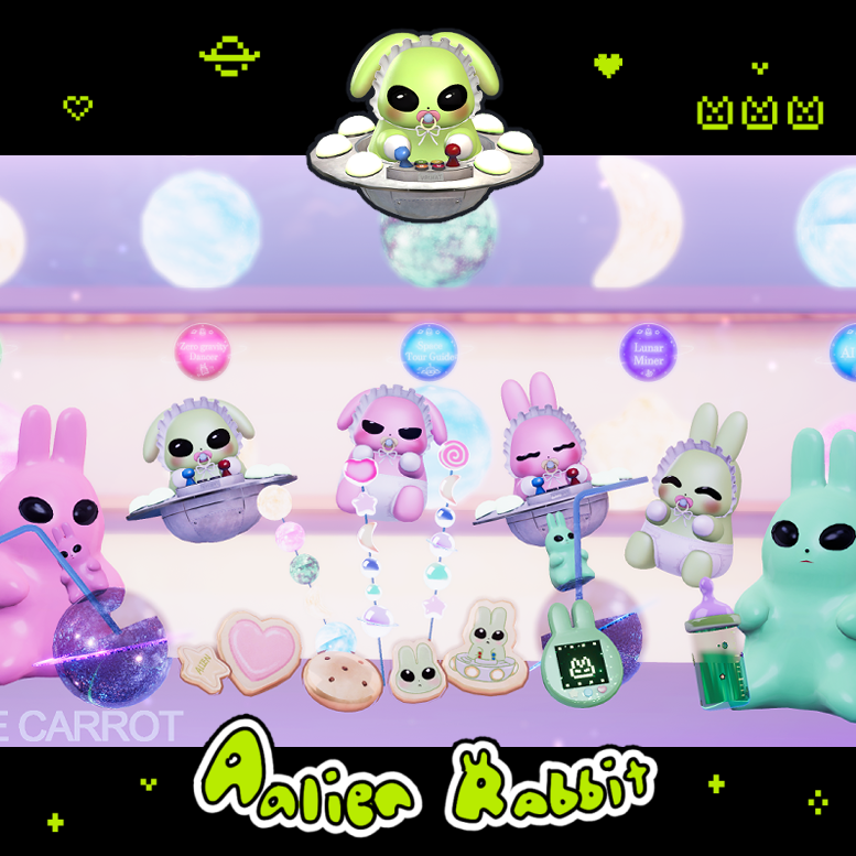 Alien Rabbit Goods エイリアン·ラビット グッズ - bebecarrot - BOOTH