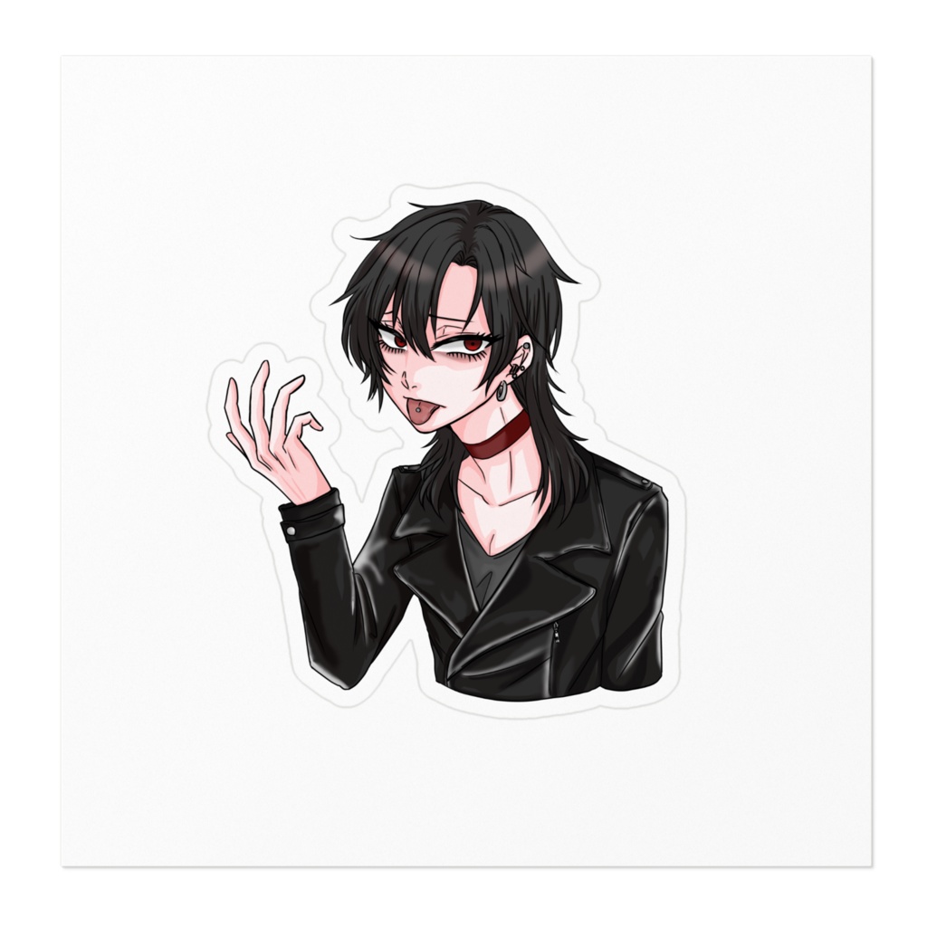 病み系男子のステッカー - EUREKA PROJECT // BY DIGITAL ART CENTER - BOOTH