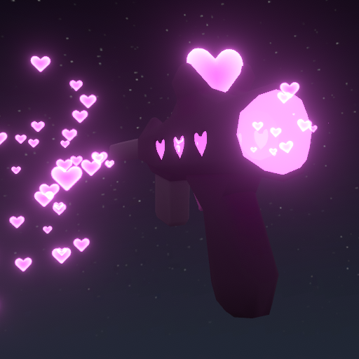 [udon vrchat] love gun with heart particle system and audio for sdk3 ...