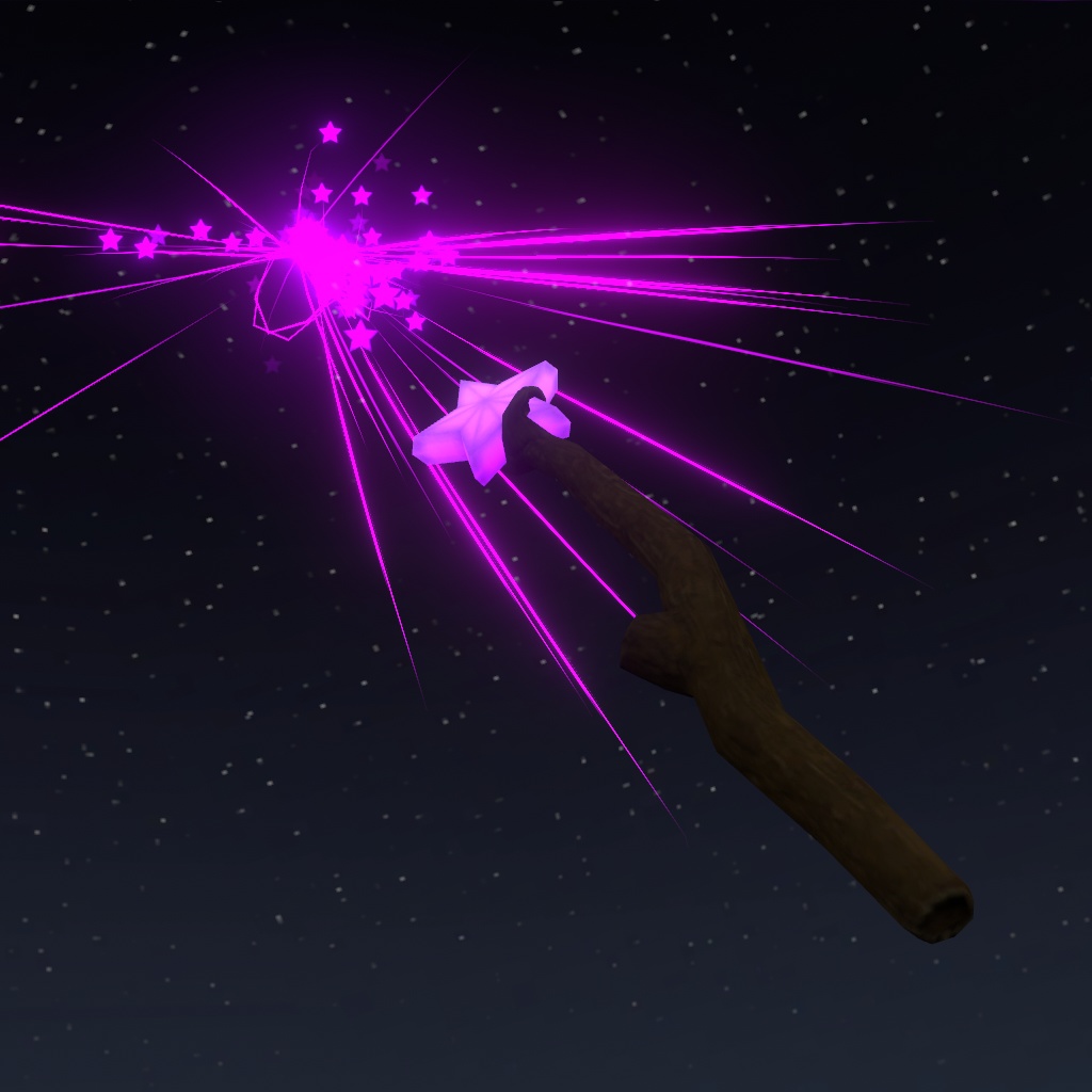 [udon vrchat] interactive star wand with particles for sdk3 worlds ...