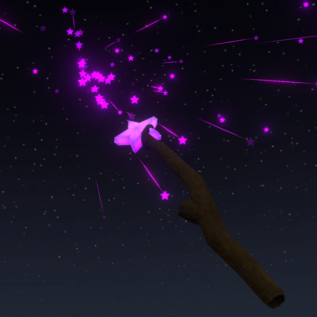 [udon vrchat] interactive star wand with particles for sdk3 worlds ...