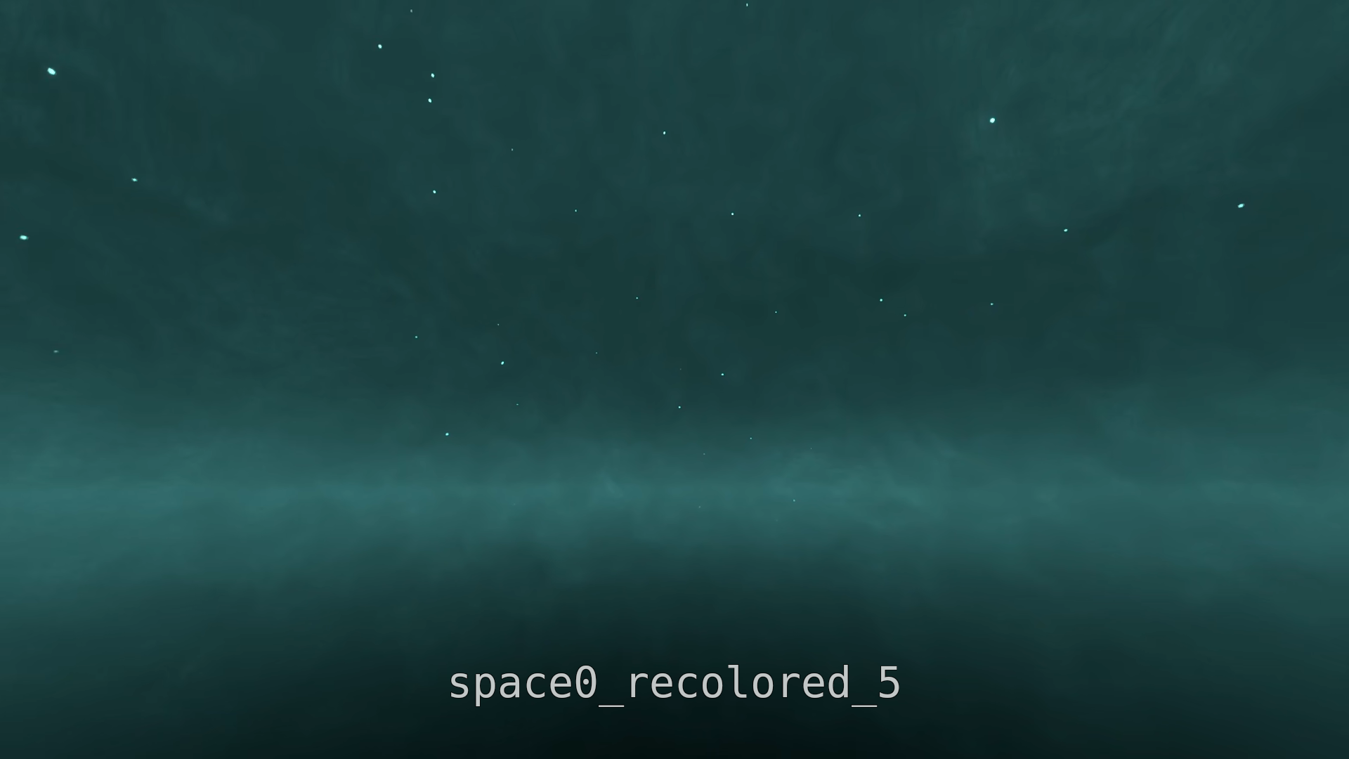 9x static panoramic skybox space (1 monochrome to change tint/color (+6 ...