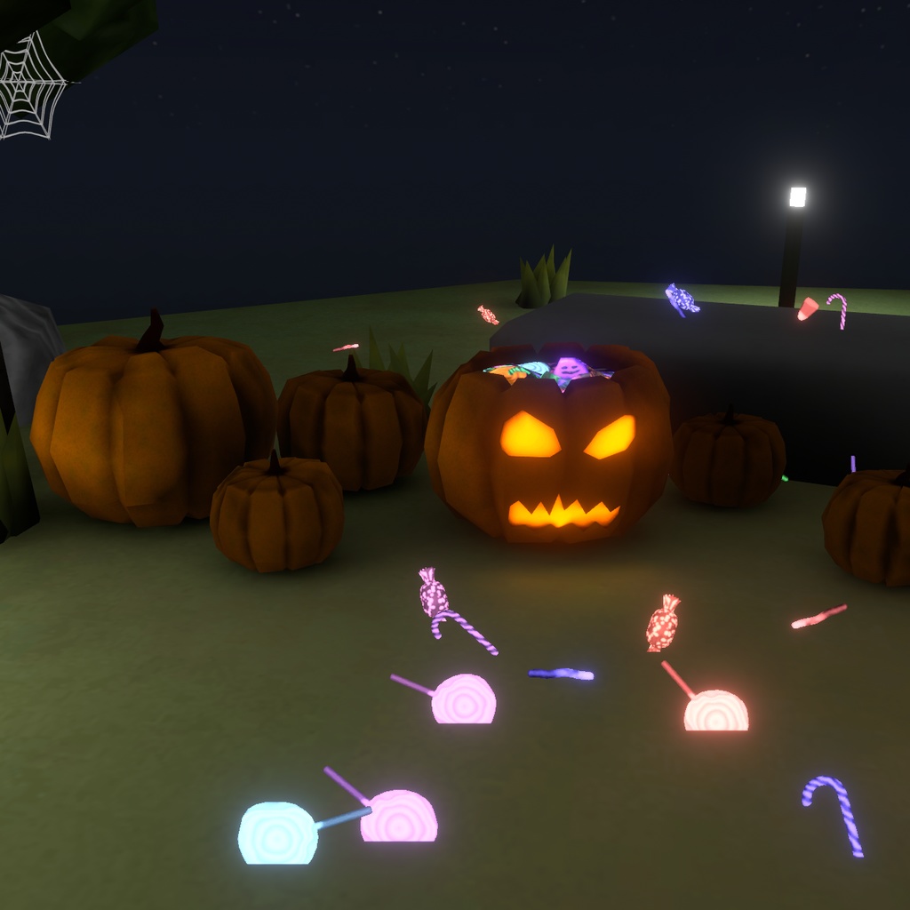 [udon vrchat] interactive halloween pumpkins for sdk3 worlds - reew - BOOTH