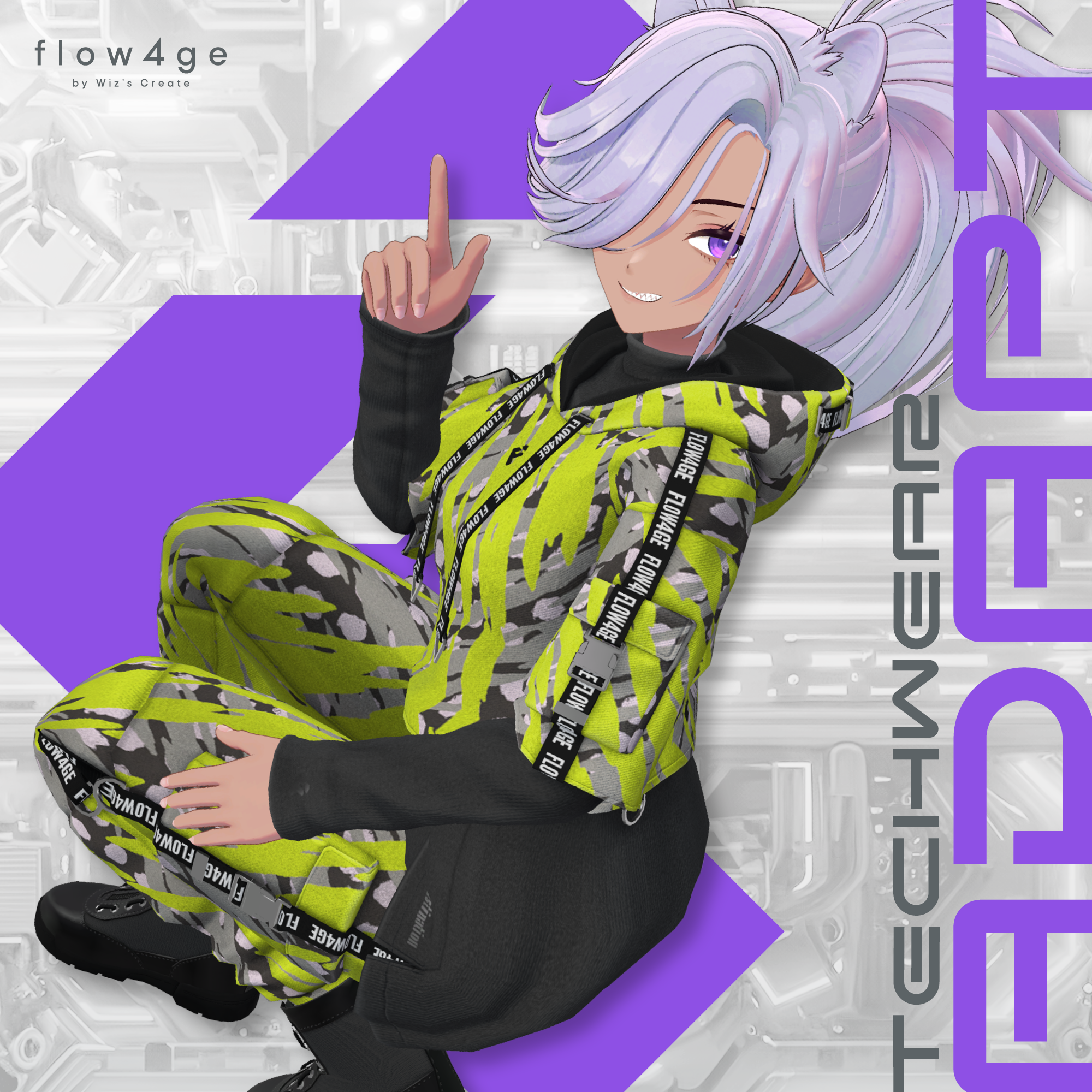 TECHWEAR ADAPT【19アバターセミ対応】 - flow4ge - BOOTH