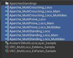 【無料/VRC】Multiple Locomotion Layer - Aparche Laboratory - BOOTH