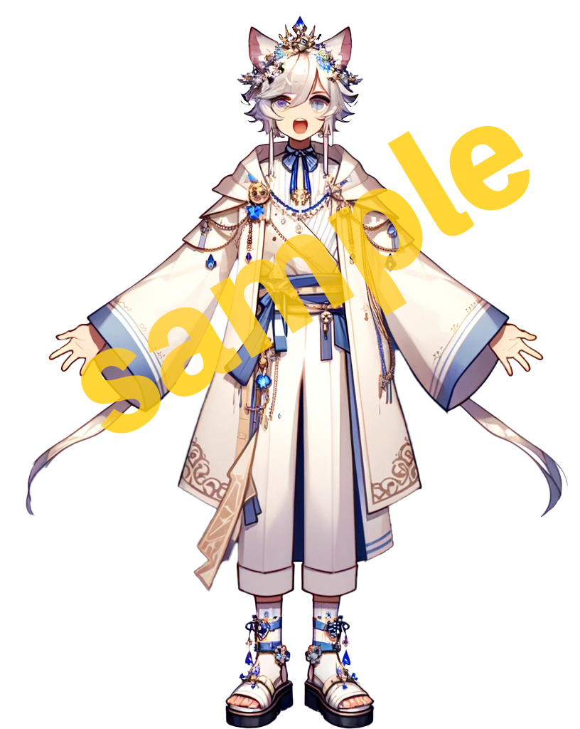 星空の守護者 男性立ち絵 IRIAM - キャラソン工房 - BOOTH