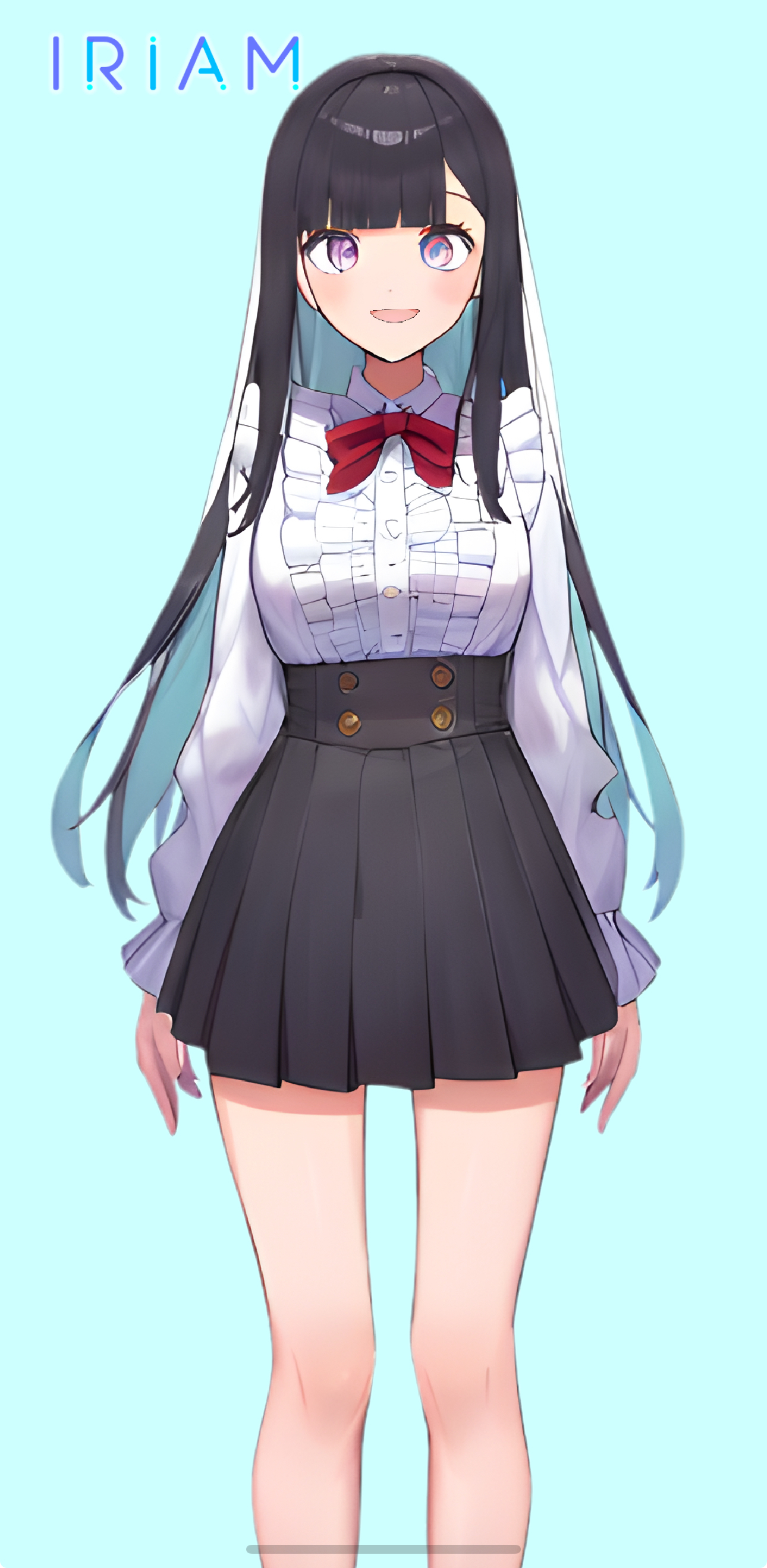 学生の女の子 IRIAM立ち絵 - キャラソン工房 - BOOTH