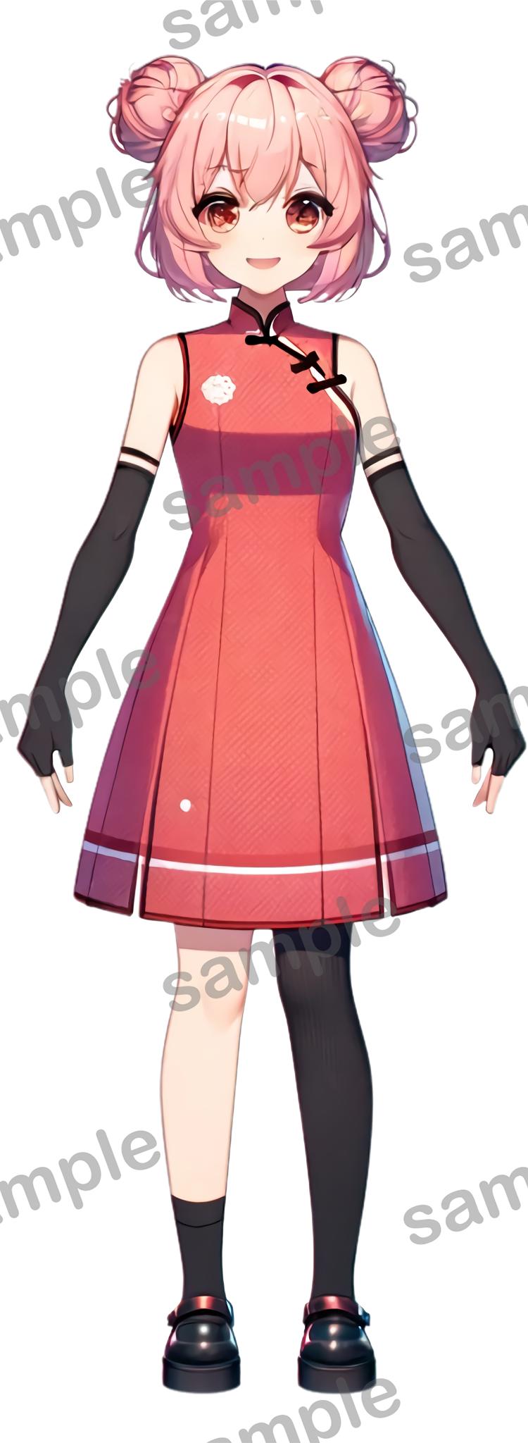 チャイナガール洋服2種類付属！ IRIAM立ち絵 Ver3対応 - キャラソン工房 - BOOTH