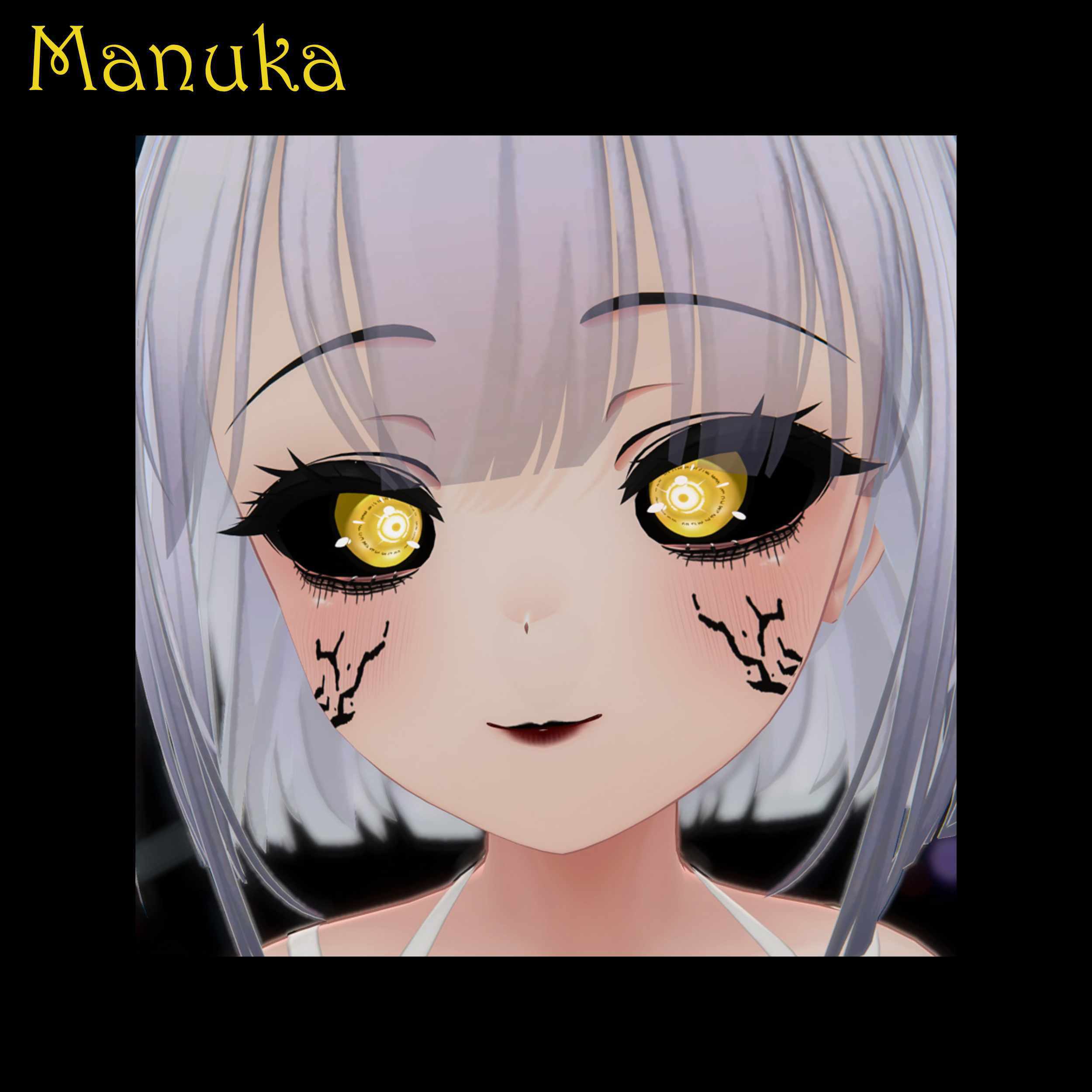 [14 Avatars] Shinigami Eyes and Make Up Textures - Kandake's Nest - BOOTH