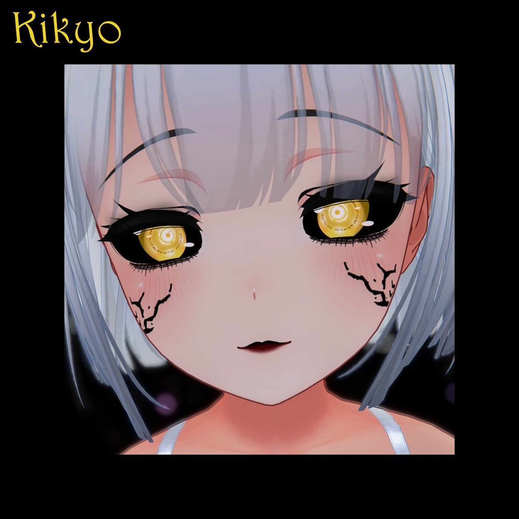 [14 Avatars] Shinigami Eyes and Make Up Textures - Kandake's Nest - BOOTH
