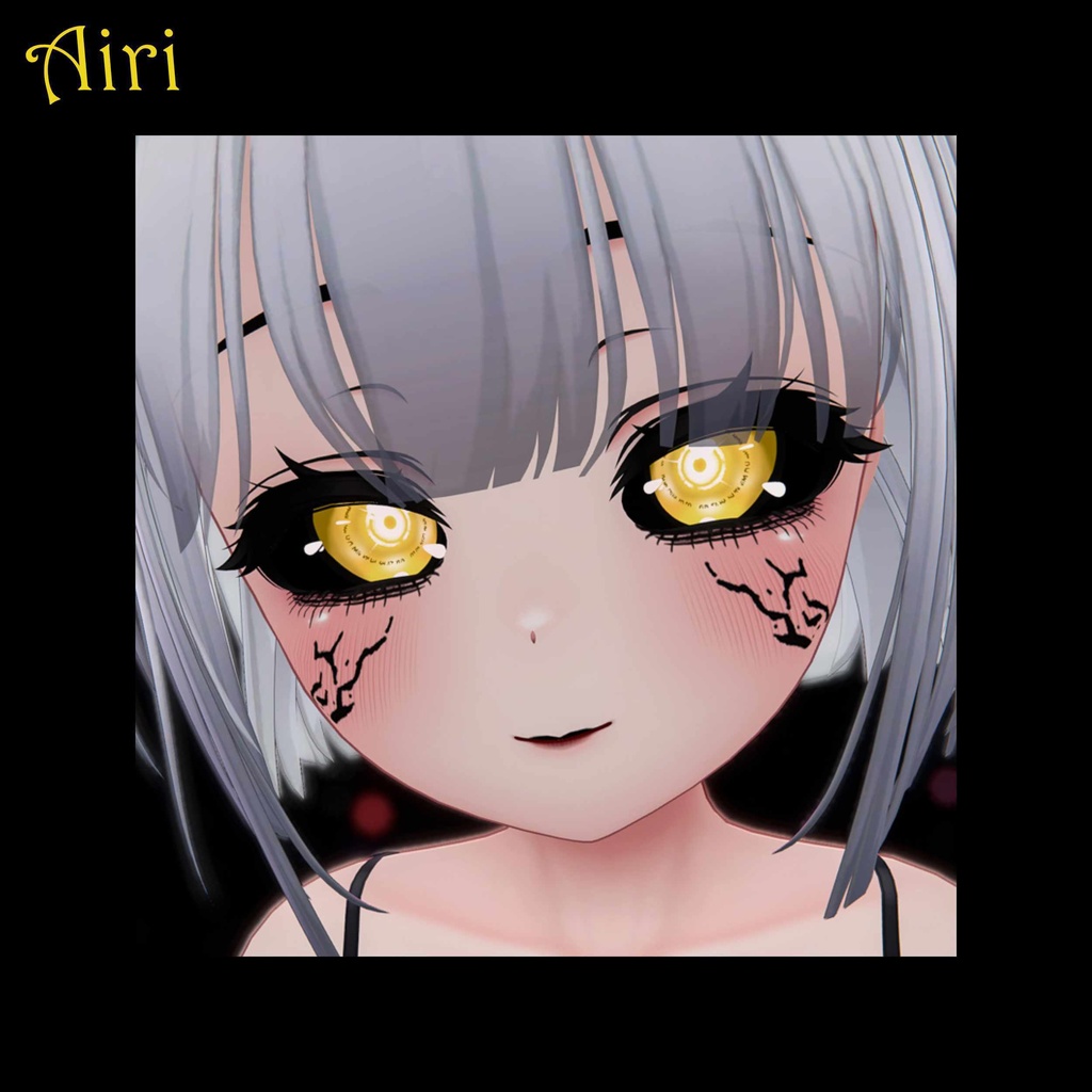 [14 Avatars] Shinigami Eyes and Make Up Textures - Kandake's Nest - BOOTH
