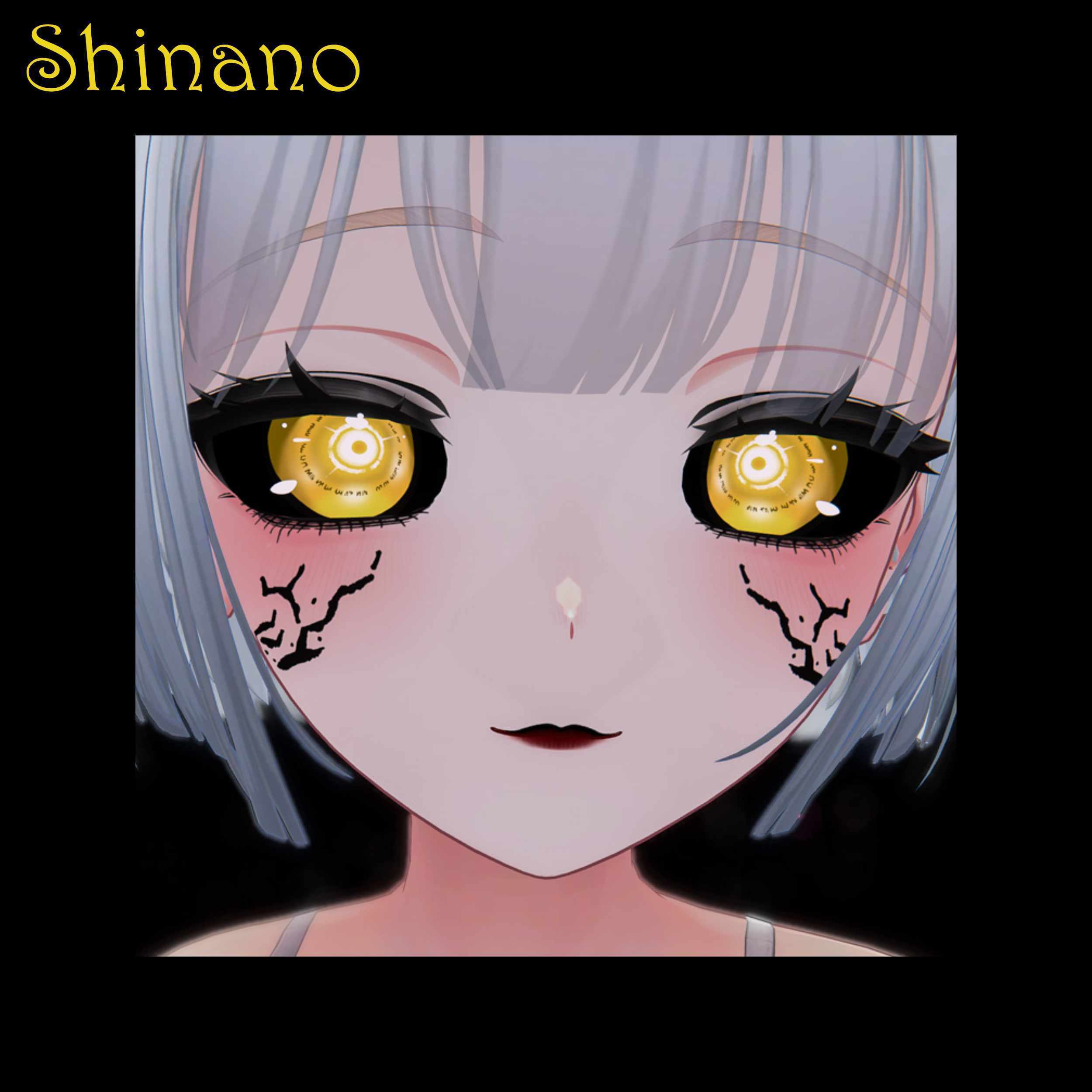 [14 Avatars] Shinigami Eyes and Make Up Textures - Kandake's Nest - BOOTH