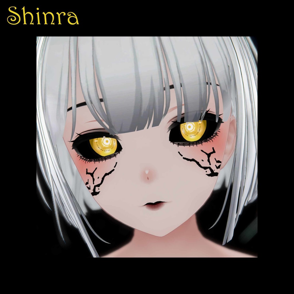 [13 Avatars] Shinigami Eyes and Make Up Textures - Kandake's Nest - BOOTH