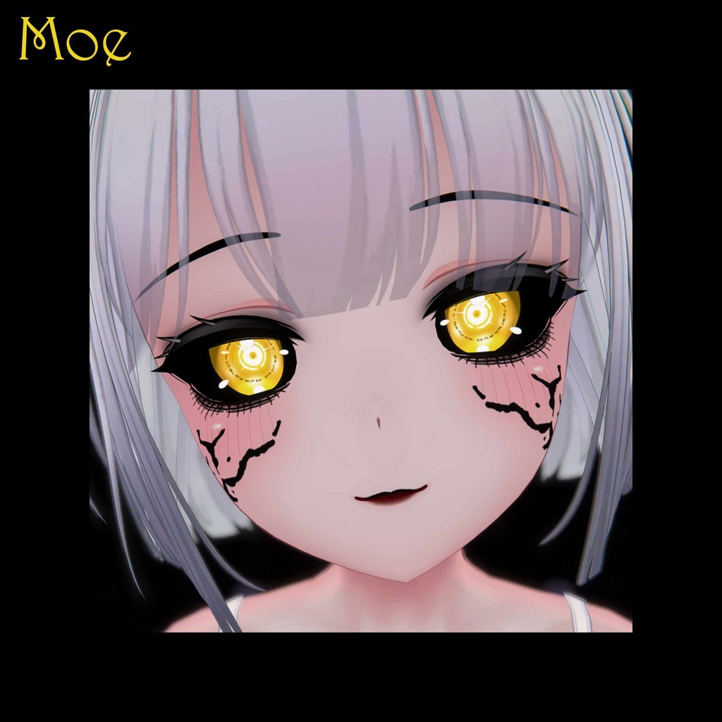 [14 Avatars] Shinigami Eyes and Make Up Textures - Kandake's Nest - BOOTH