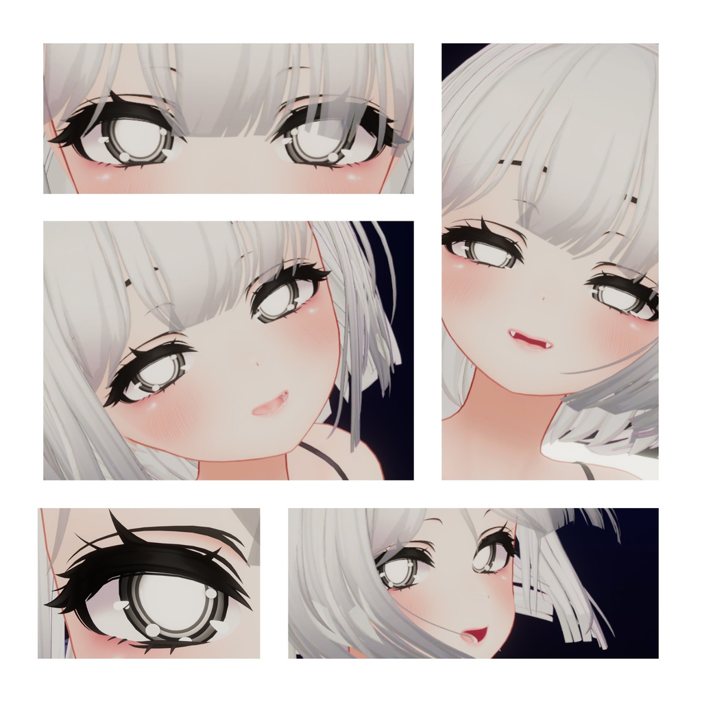 [Airi] Ellipses Eye Texture - Kandake's Nest - BOOTH