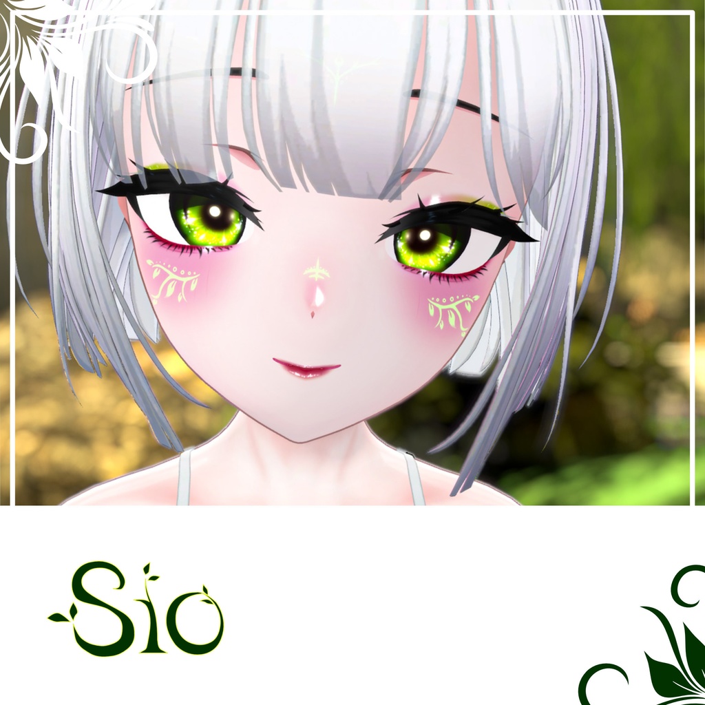 [12 Avatars] Dryad Eyes, Make Up and Tattoos Textures - Kandake's Nest ...