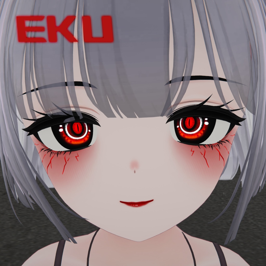 [8 Avatars] Ghoul Eyes and Make Up Textures - Kandake's Nest - BOOTH