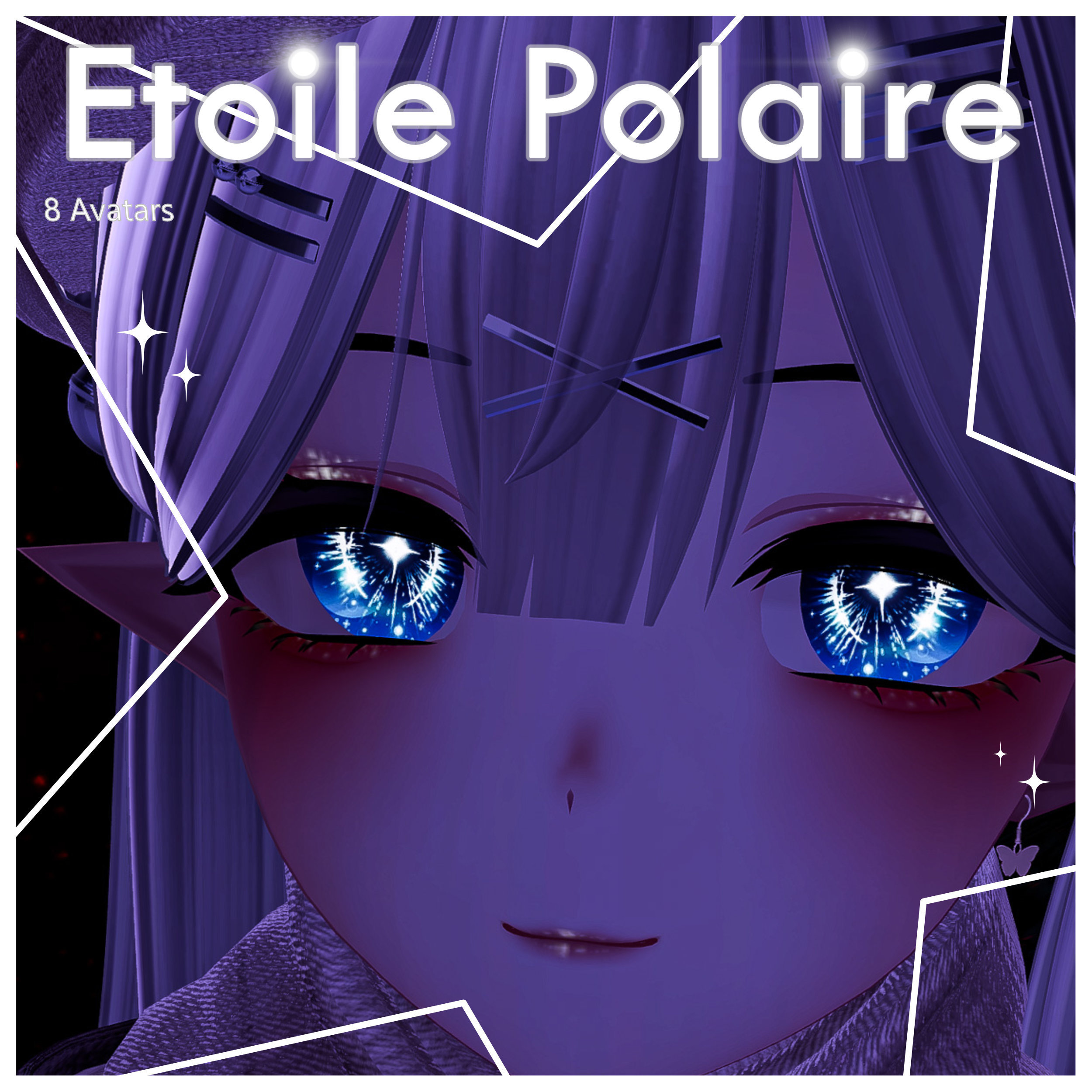 [8 Avatars] Etoile Polaire Eyes and Make Up Textures - Kandake's Nest ...