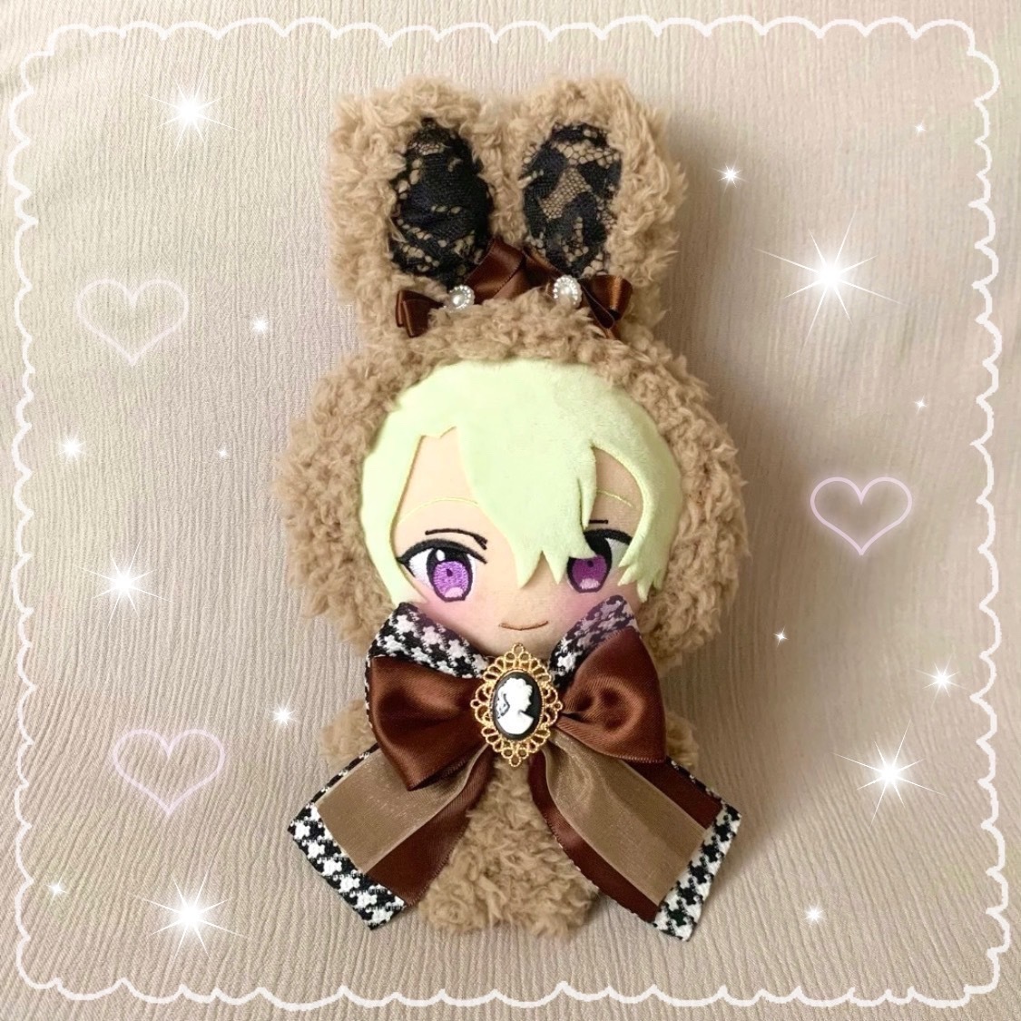 あんスタ ぬい服 着ぐるみ 16cm クラシックカラーうさちゃんAO55 - aladdi-n - BOOTH