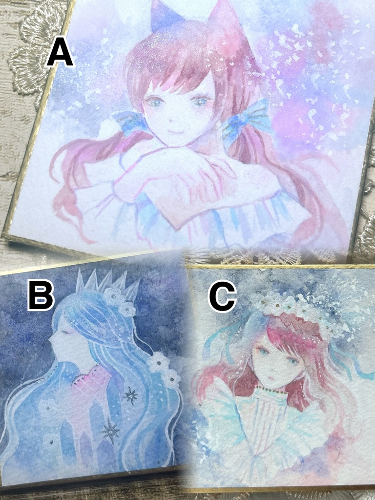 ②ミニ色紙（3種） - MIMI - BOOTH