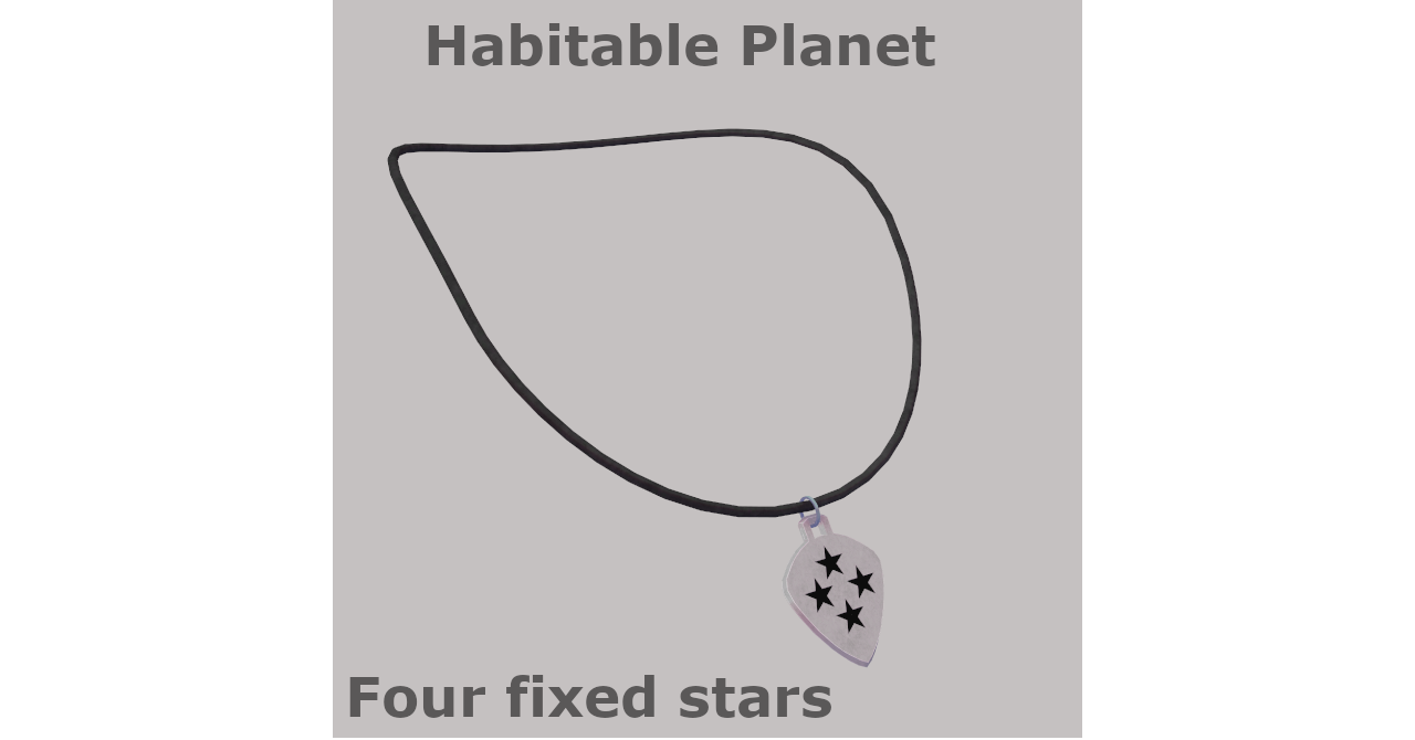 【無料/FREE】Four fixed stars VRChat向けアクセサリー - Habitable Planet - BOOTH