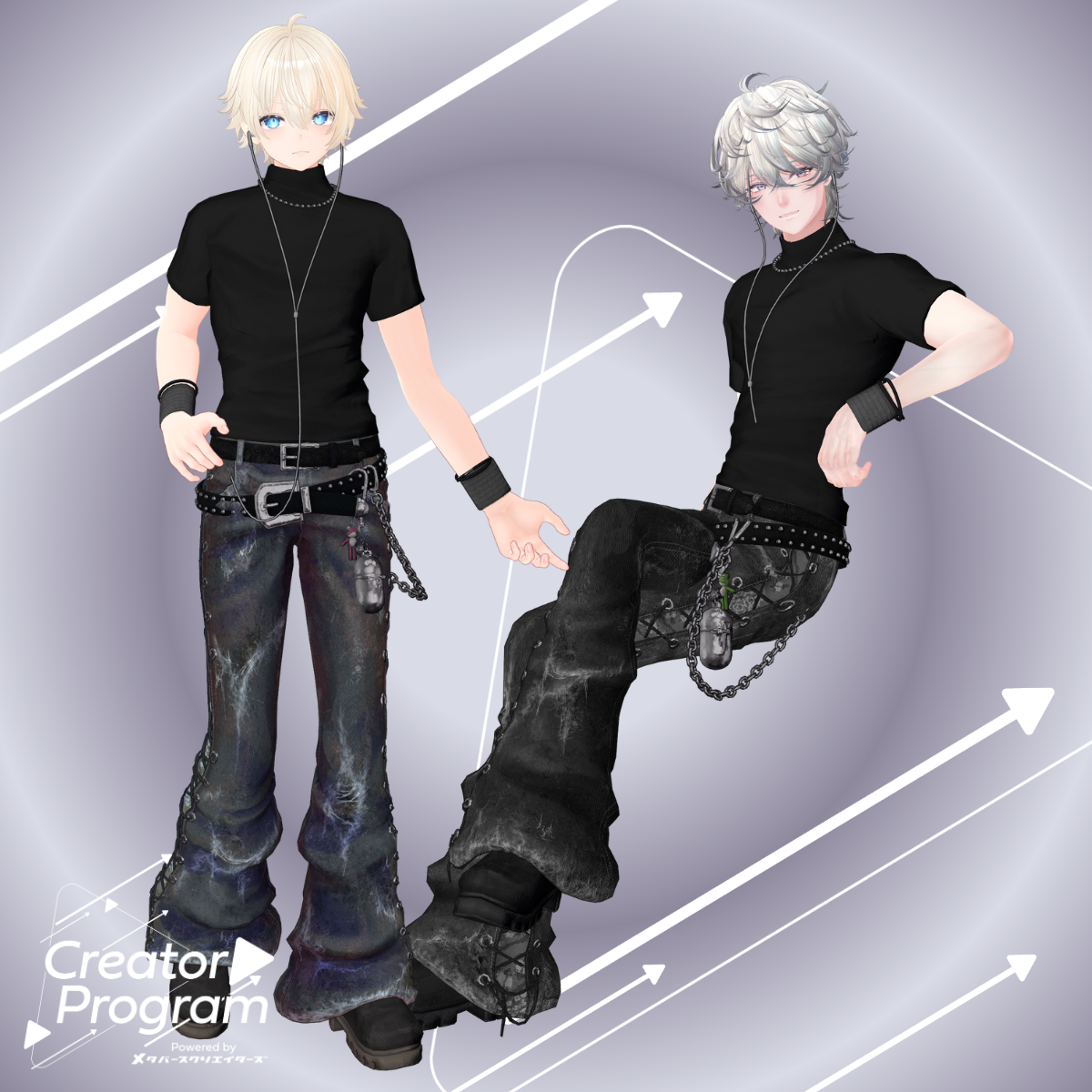 DustyLaceUp Streetwear - VRChat Men's Clothing / CP7 - MetaCreatorsTYO ...