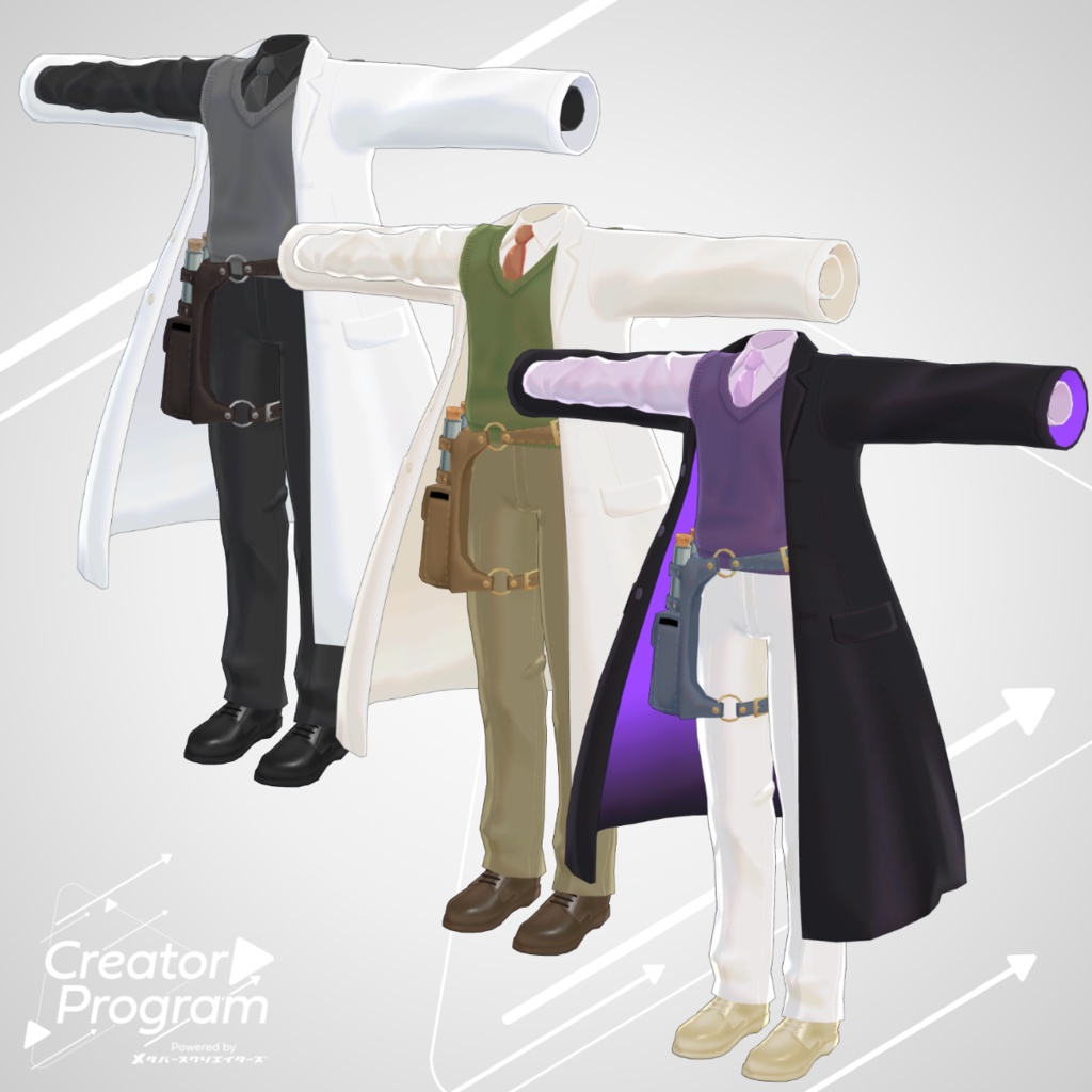 Traveling Alchemist - VRChat Men's Clothing / CP3 - MetaCreatorsTYO EN ...