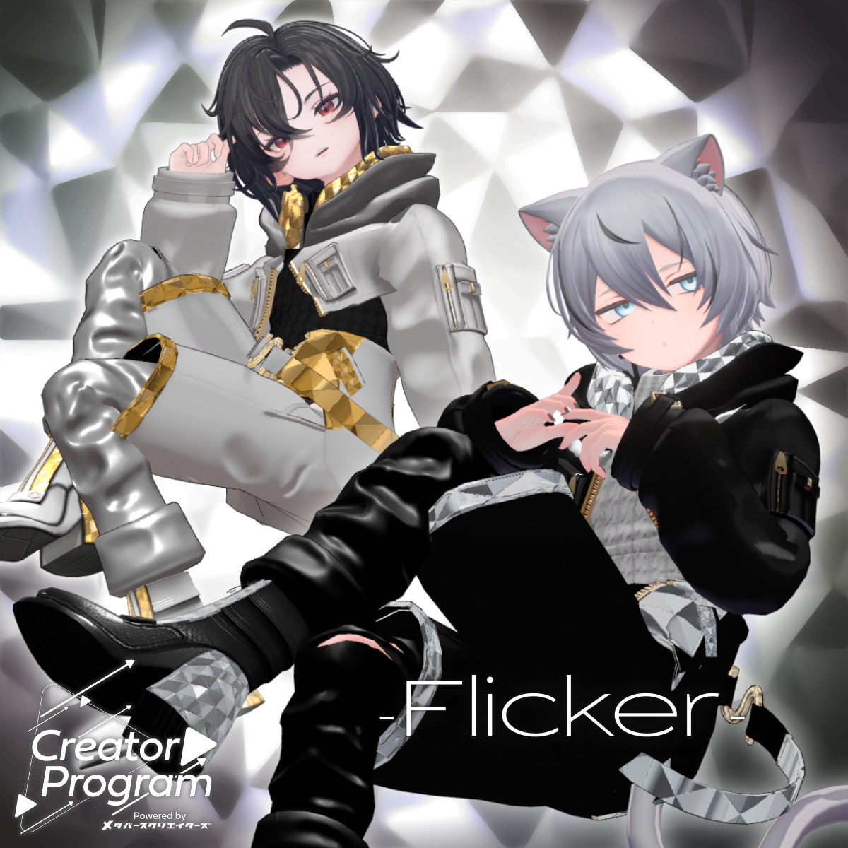 -Flicker- VRChat Men's Clothing / CP2 - MetaCreatorsTYO EN - BOOTH