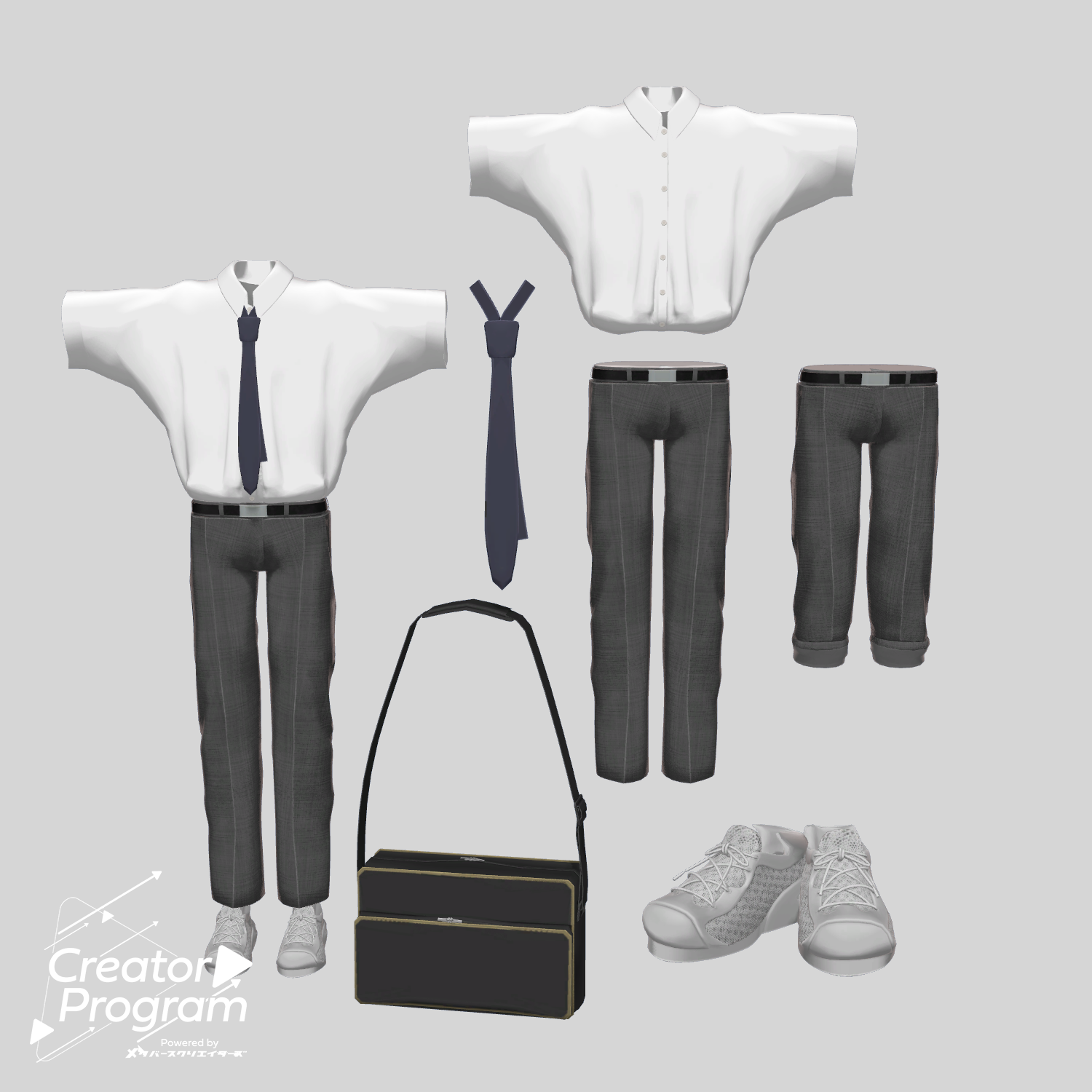 Summer School Uniform - VRChat Men's Clothing / CP20 - MetaCreatorsTYO ...