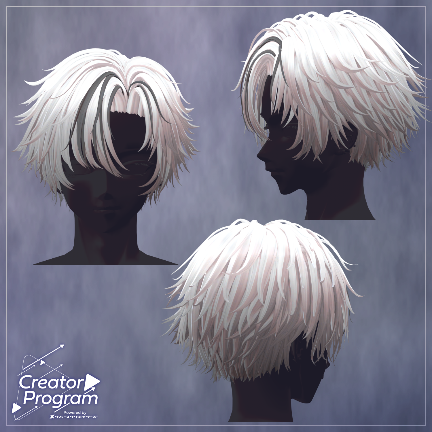 ambizione - VRChat Hair / CP18 - MetaCreatorsTYO EN - BOOTH