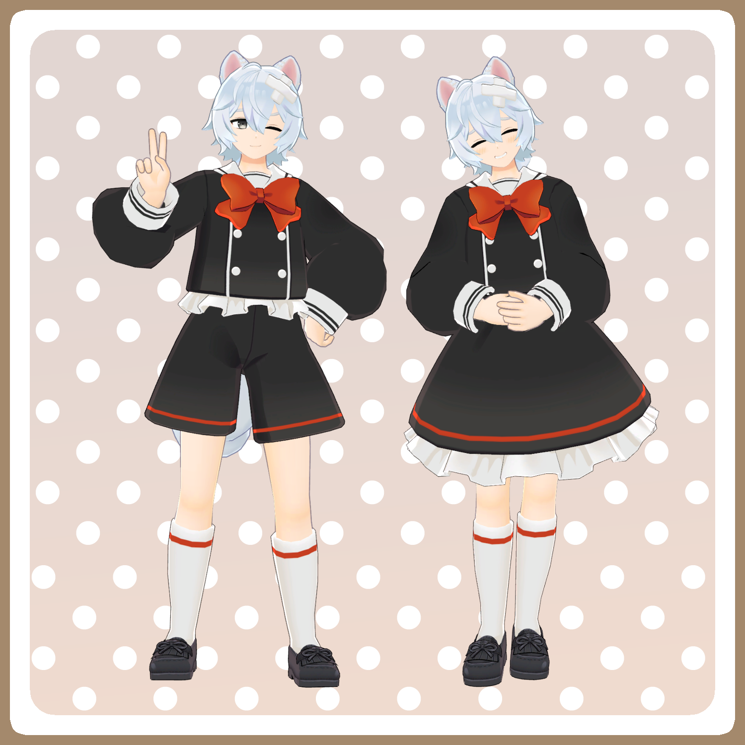 After-School Nostalgia - VRChat Clothing / CP3 - MetaCreatorsTYO EN - BOOTH